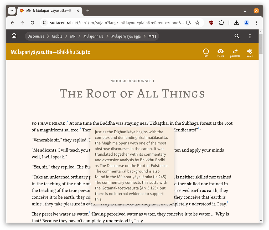 LaTeX sources of some SuttaCentral books missing footnote contents - Feedback - Discuss & Discover
