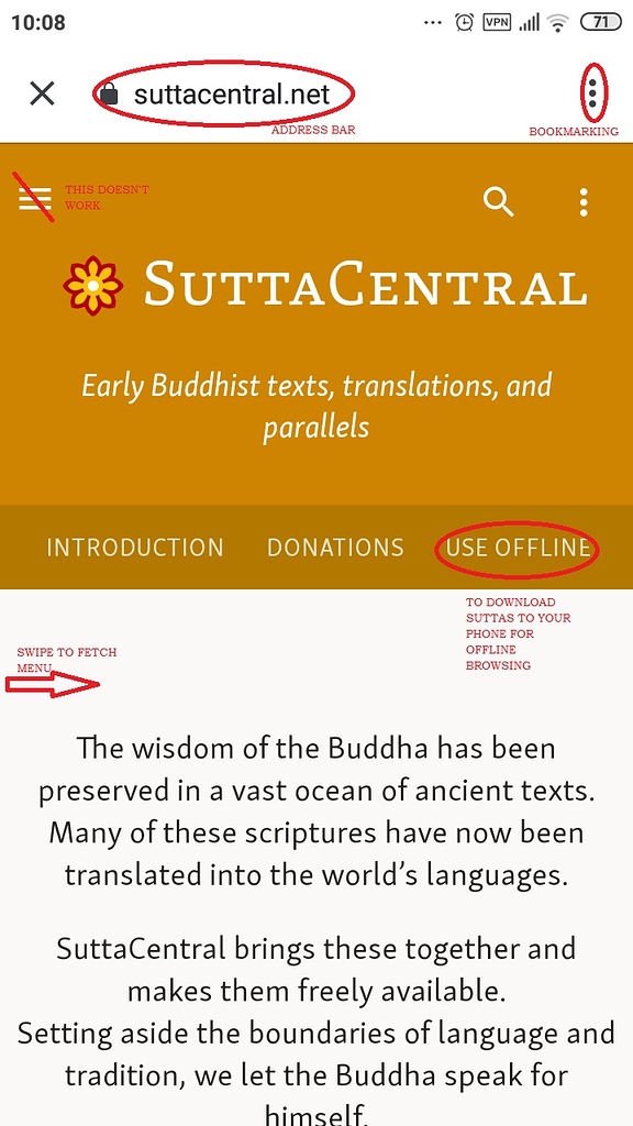 SuttaCentral Android App APK Download {UNOFFICIAL} {BETA} - dev - Discuss & Discover